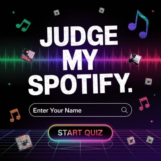 Judge My Spotify! 🎧 (Music Taste Quiz) - Funivio